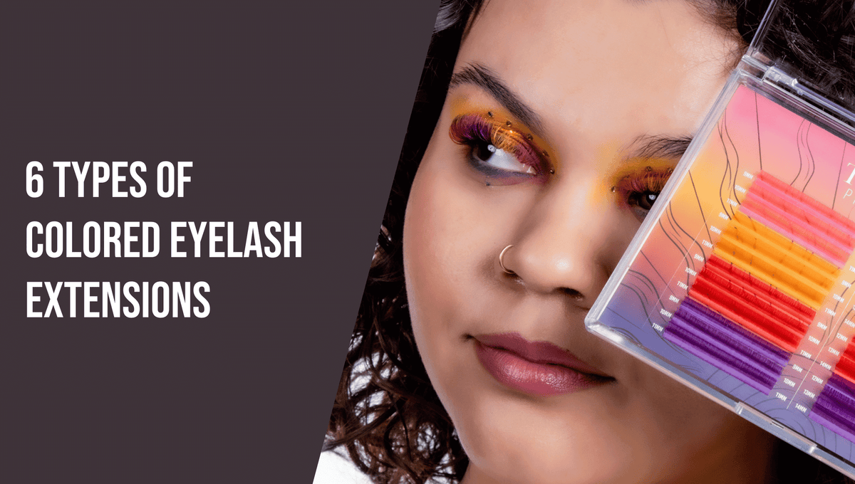 6 Types of Colored Eyelash Extensions | The Lash Professional