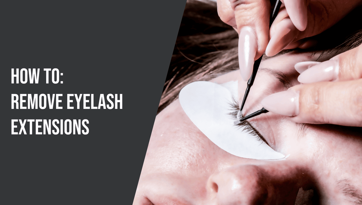 How to Remove Eyelash Extensions - The Lash Professional