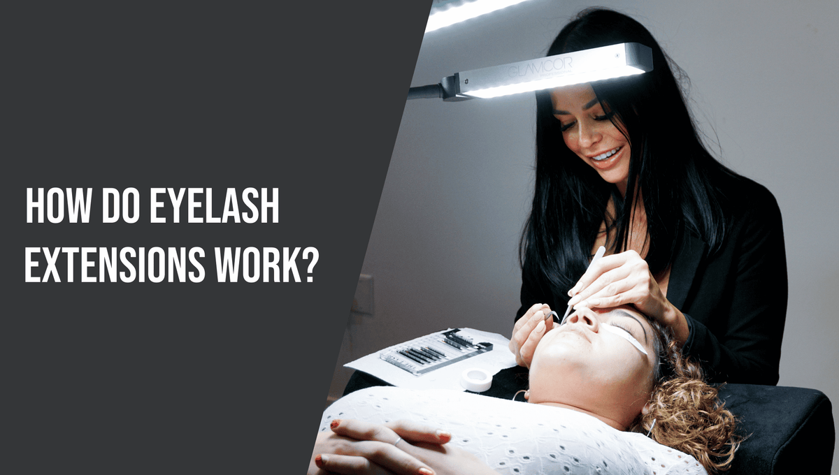 How do Eyelash Extensions Work? - The Lash Professional