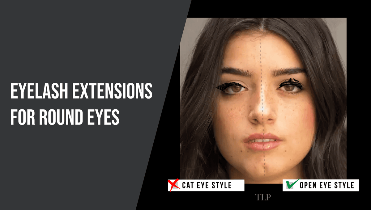 Eyelash Extensions for Round Eyes | The Lash Professional