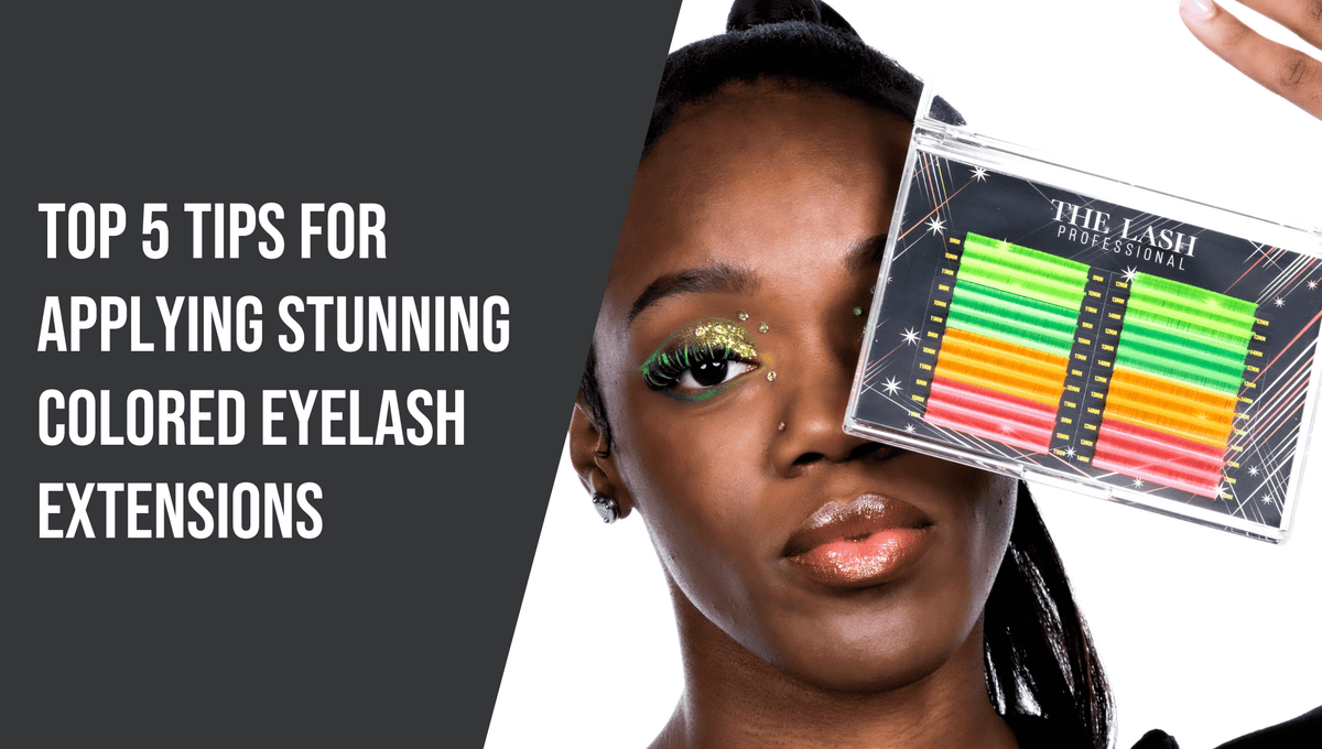 Colored Eyelash Extensions: How to Style the Perfect Look | The Lash ...