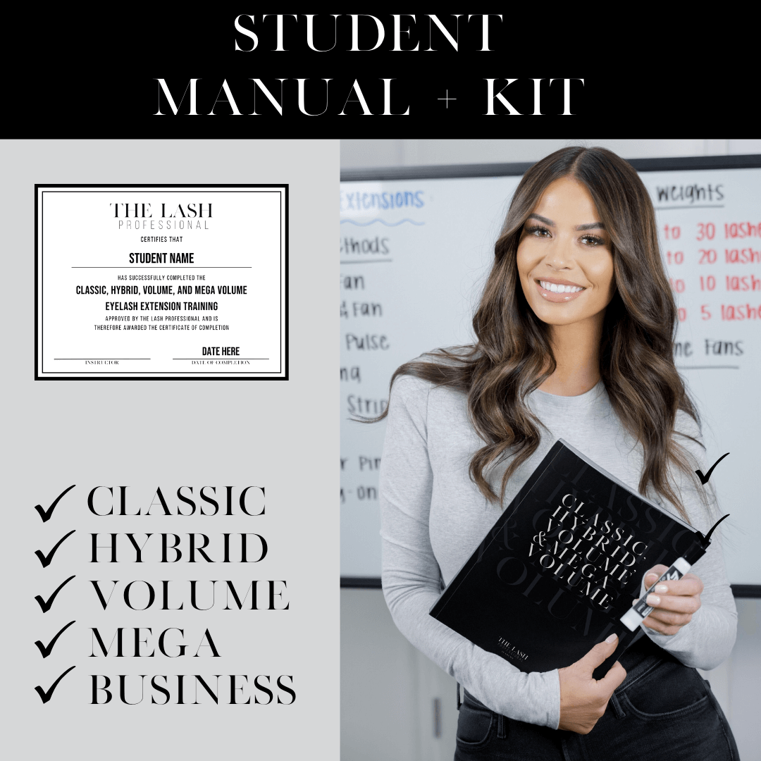 Student Lash Extension Manual and Kit | The Lash Professional