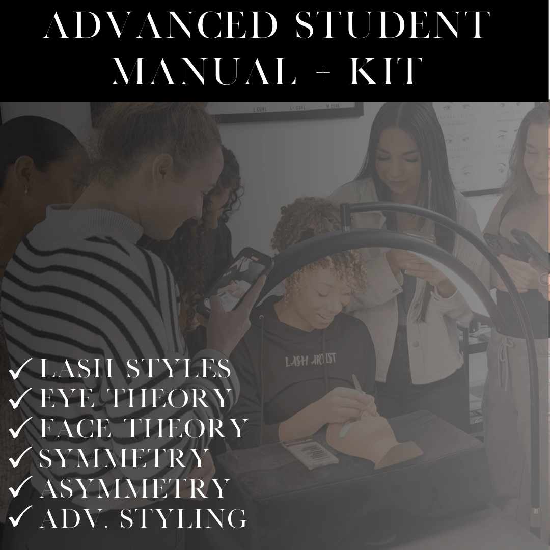 Student Lash Extension Advanced Manual and Kit | The Lash Professional