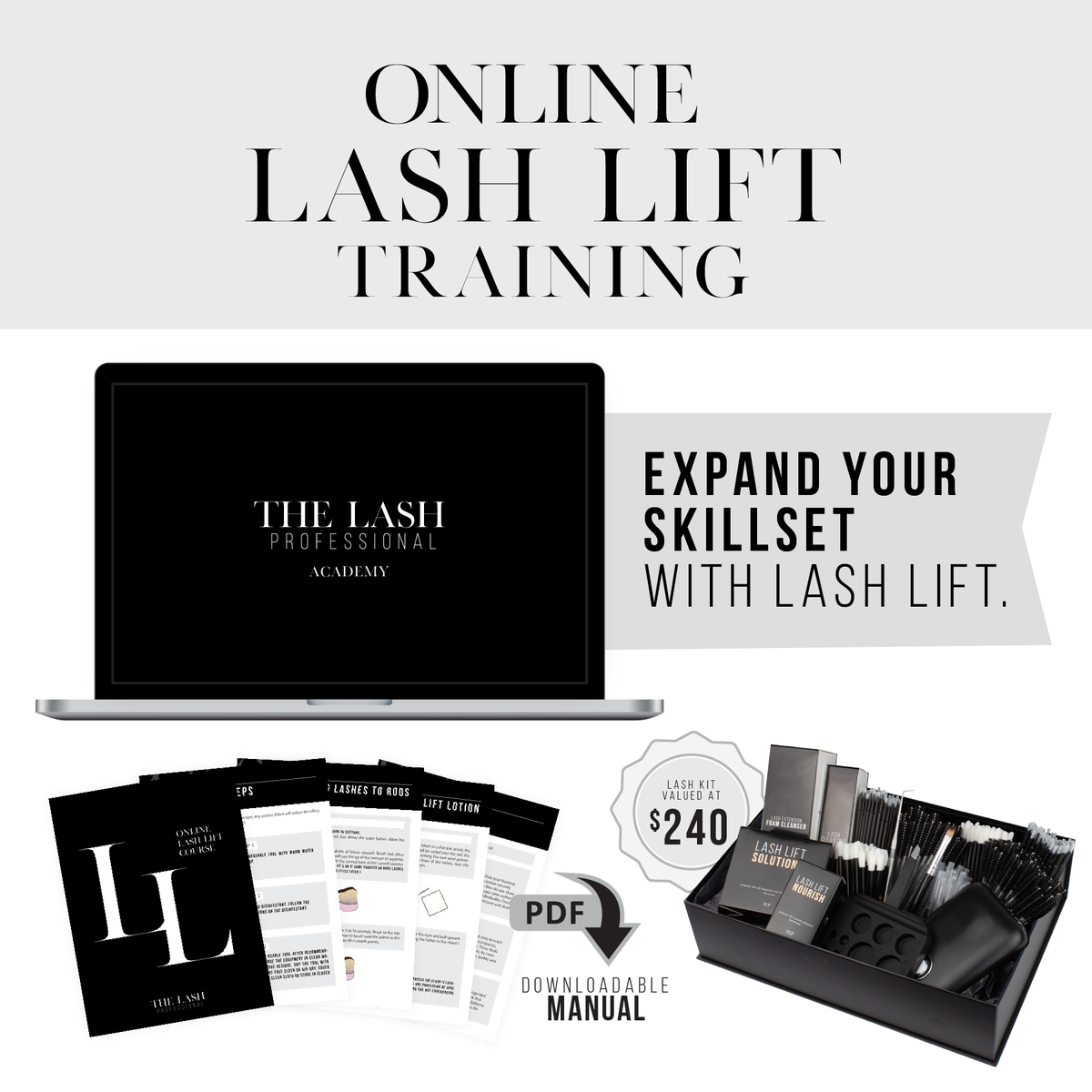 Lash Lift Course Online | The Lash Professional